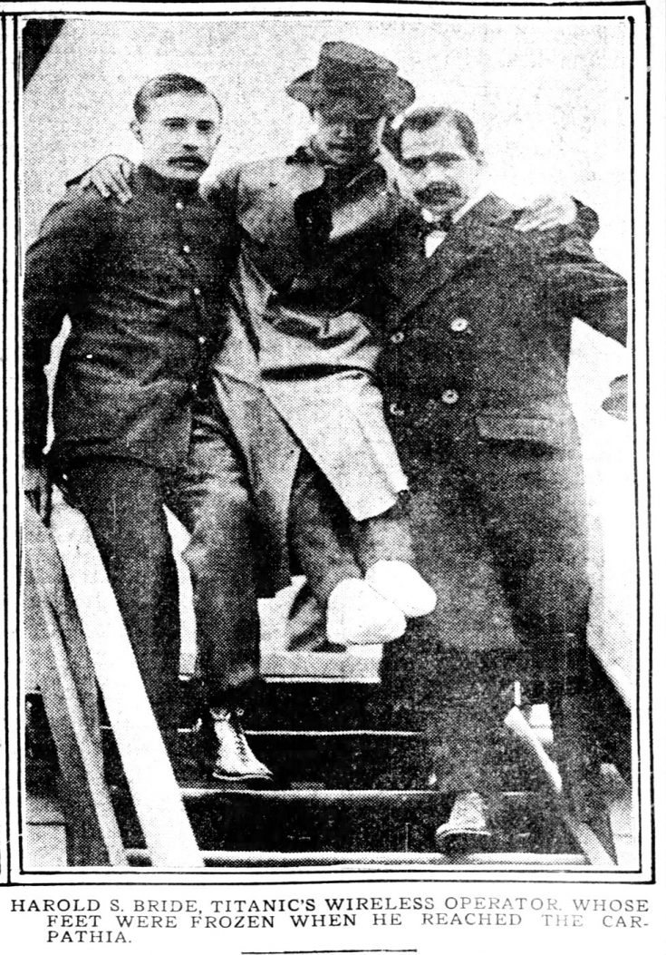 The Titanic's last desperate SOS messages sent as the ship was sinking ...