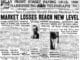 The Great Depression newspaper headlines: Turmoil & uncertainty after ...