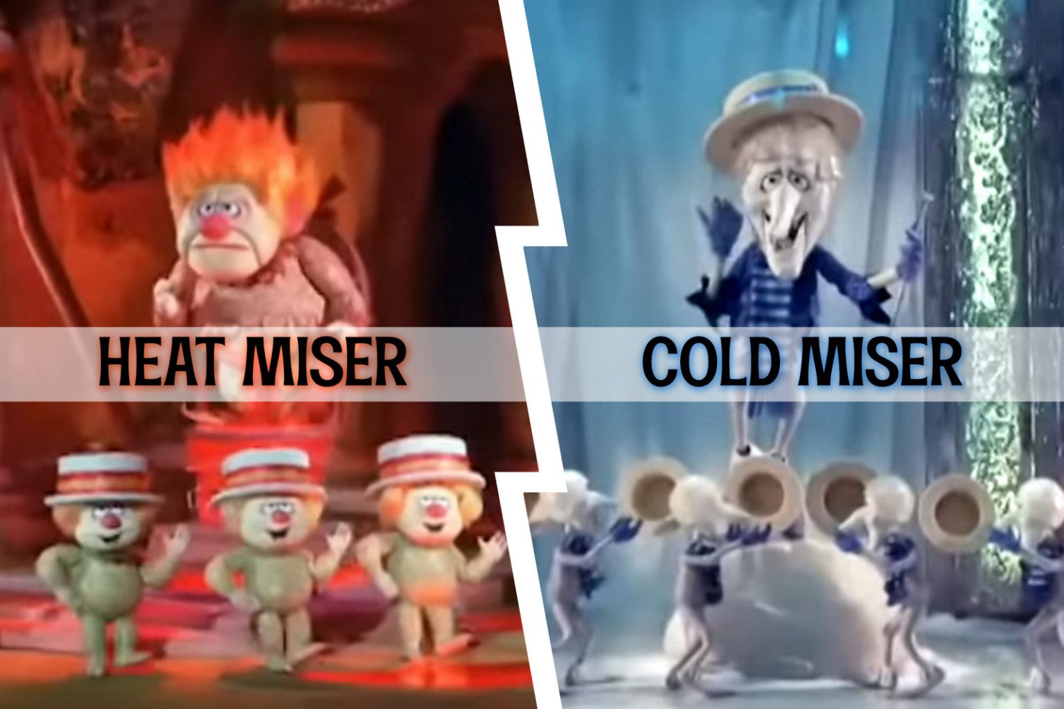 Heat Miser & Snow Miser: See the classic song video & get the lyrics ...