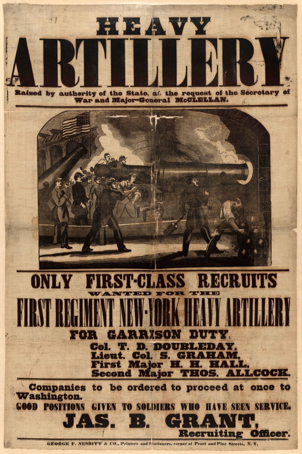 10 Civil War recruitment posters & broadsides (1861-1864) - Click Americana