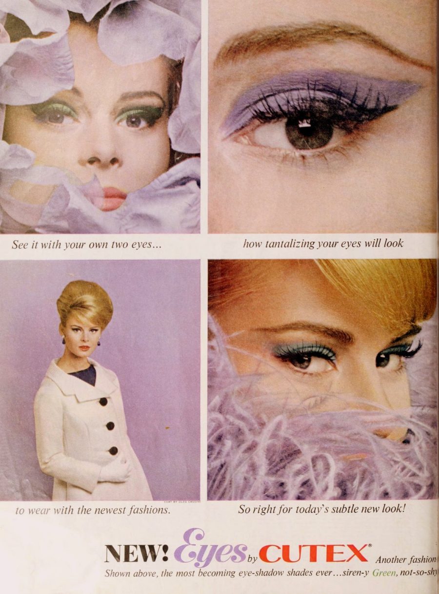 Mod 1960s eye makeup styles took a walk on the wild side - Click Americana