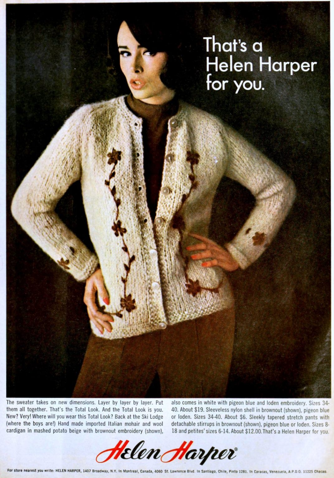 1960s sweater looks, year by year: The cozy & popular trend that ...