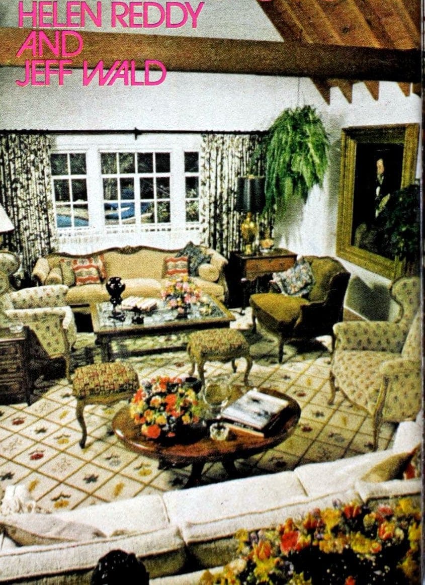 Helen Reddy & the California dream: Her cozy 70s home & star-studded ...