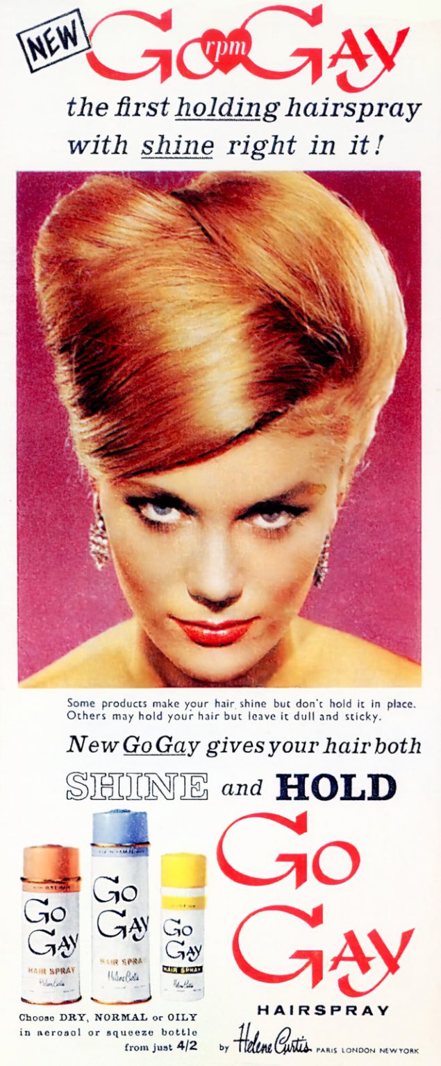 1950s hairspray brands: See the most popular styling products they used ...