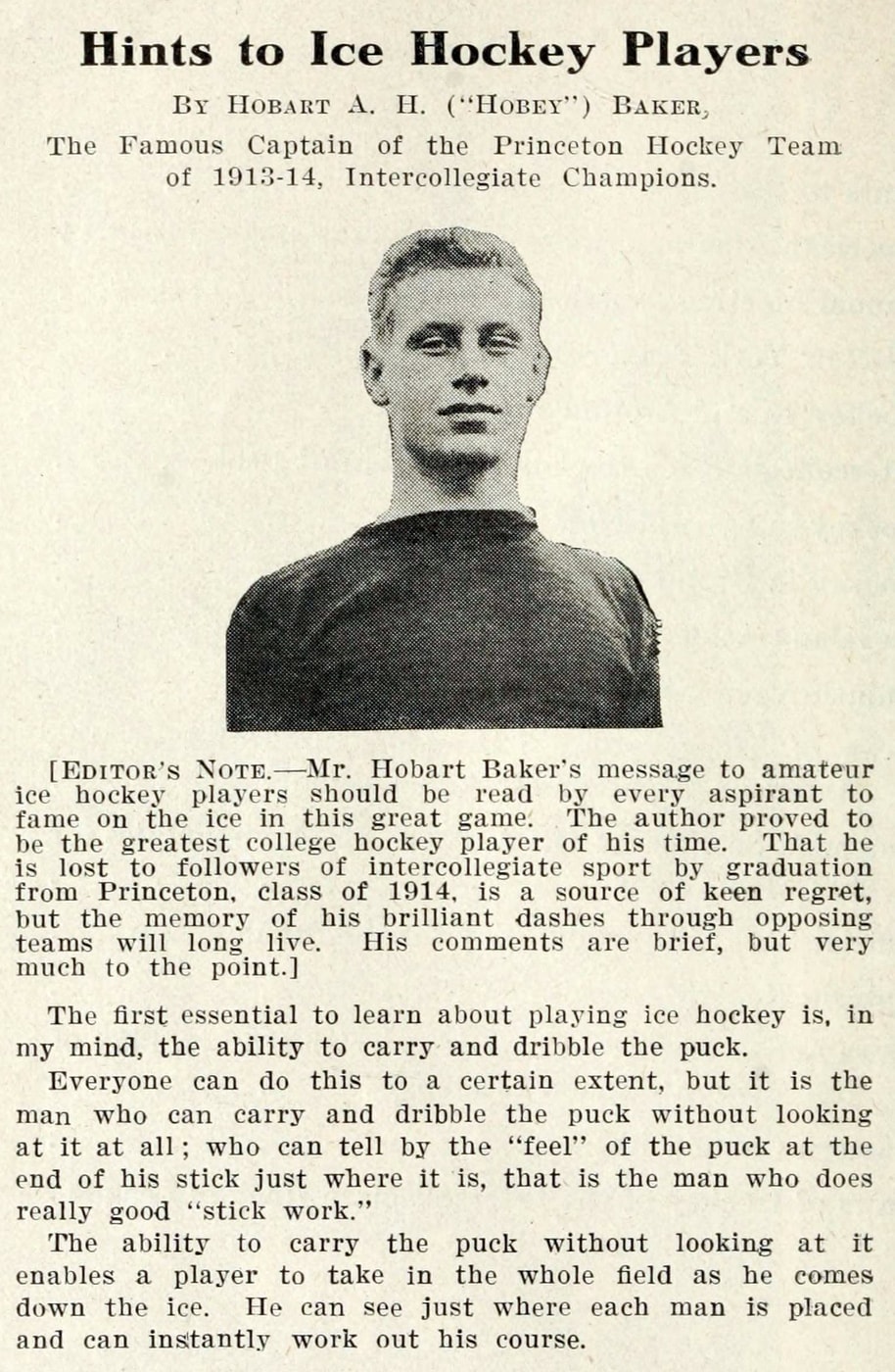 Who was Hobey Baker? Meet the hockey player behind the famous award ...