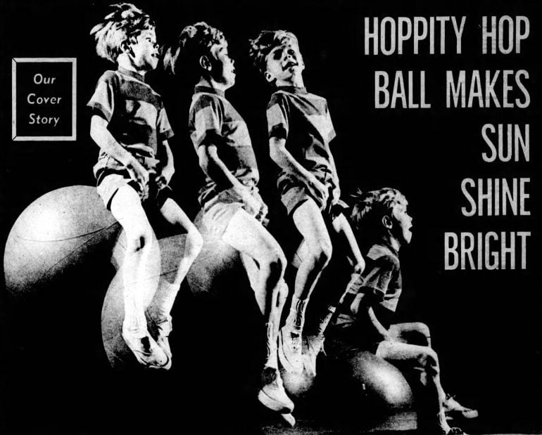 Vintage Hoppity Hop & Hoppity Horse toys were bouncing balls of fun ...