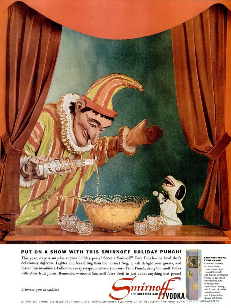 Vintage holiday punch and cocktail recipes from the 50s & 60s - Click ...