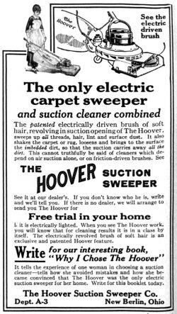 The first vintage vacuum cleaners from the early 1900s & the history of ...