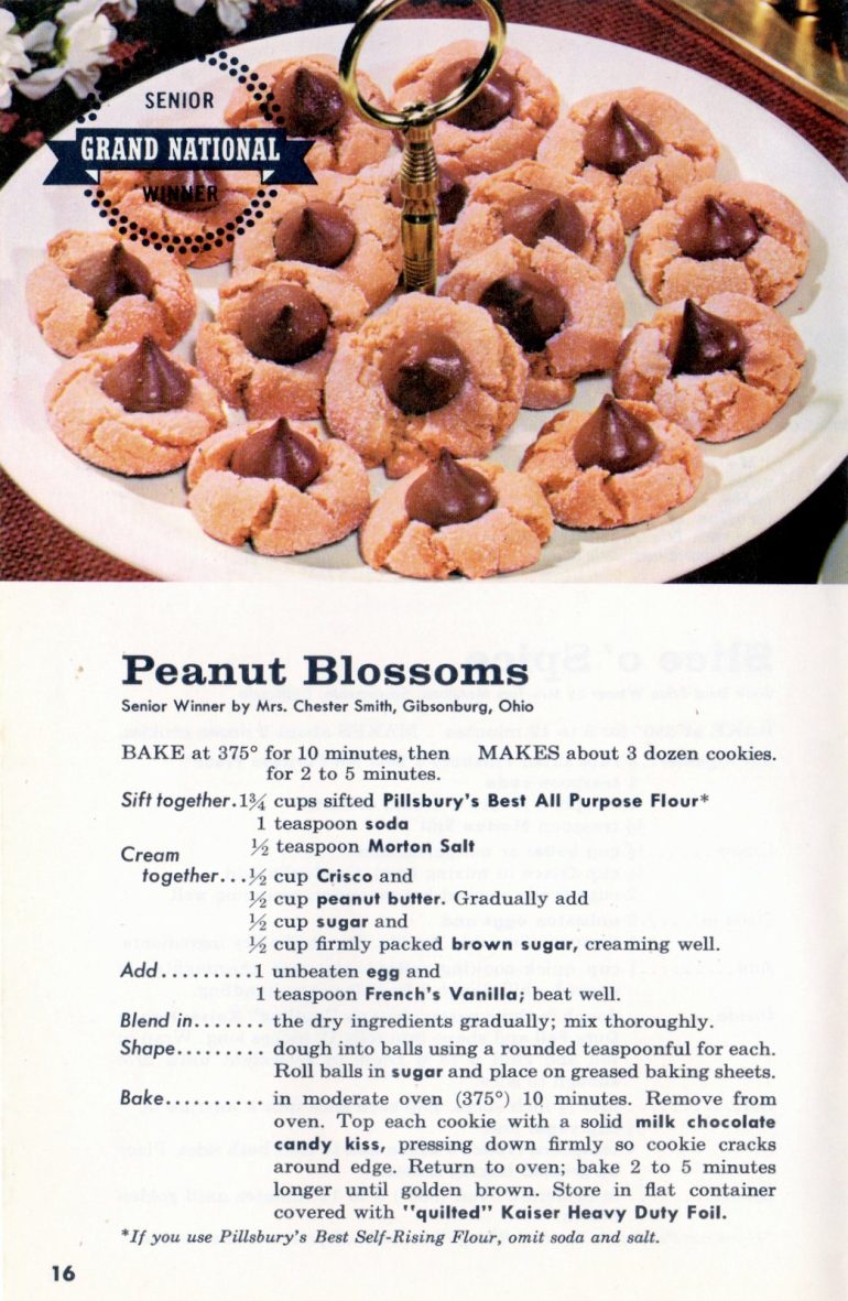 Classic peanut butter blossoms: Step-by-step cookie recipe, with photos ...