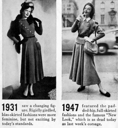 Women: Do you have the ideal figure? Here's what 'they' thought in 1950 ...