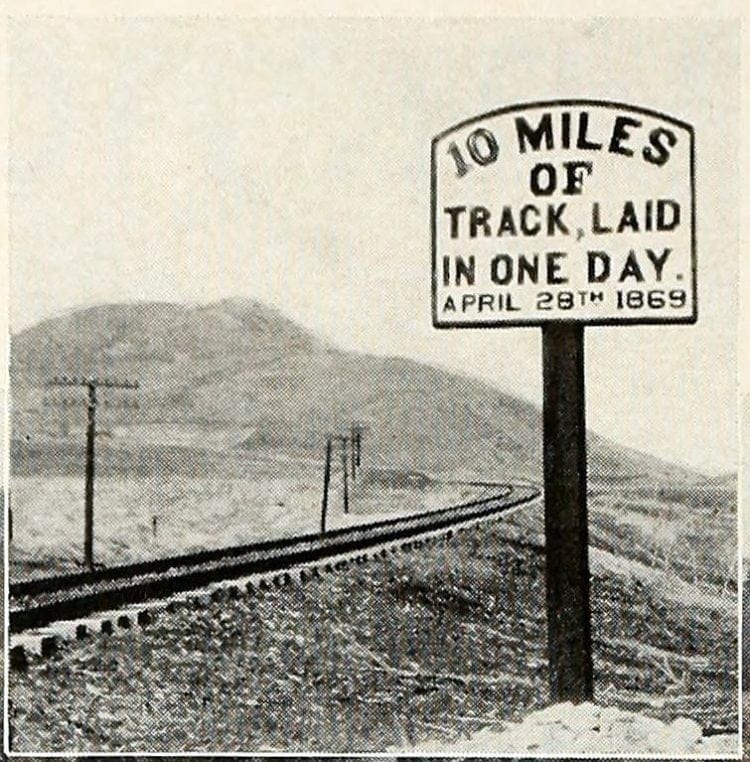 How the railroads first crossed America, from Atlantic to Pacific ...