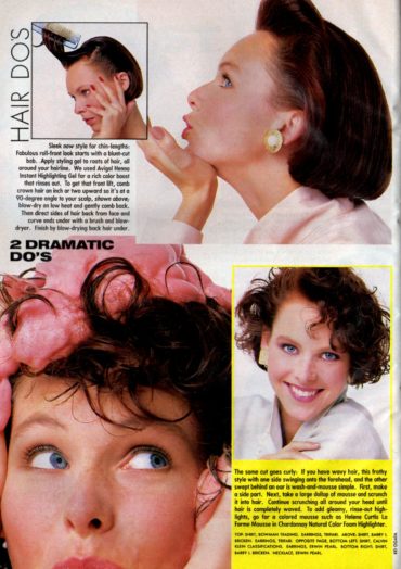 How to make awesome 1980s hairstyles for women - Click Americana