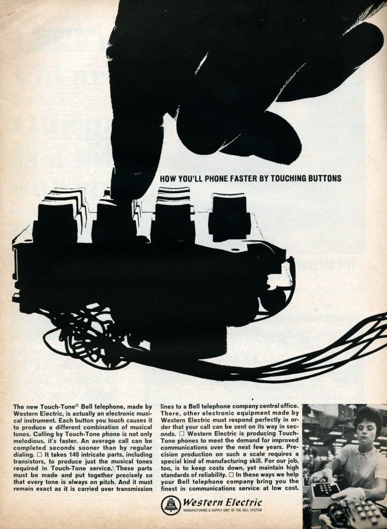 Vintage touch-tone phones: Tech's button breakthrough that ...