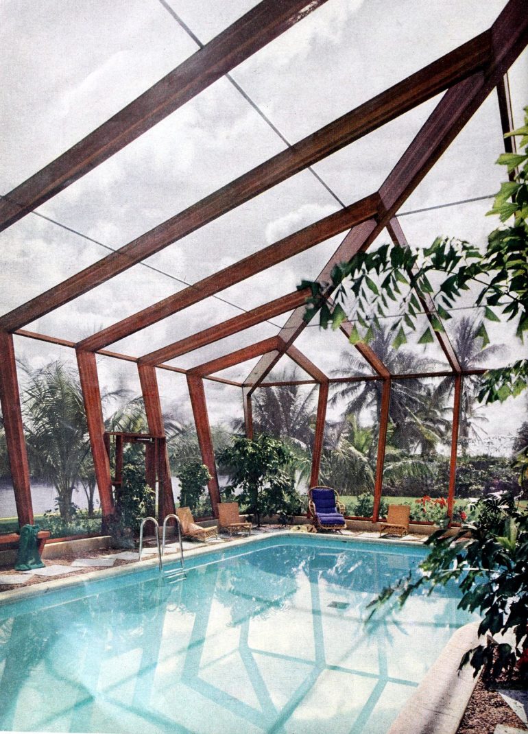 60 beautiful vintage in-ground swimming pool designs - Click Americana
