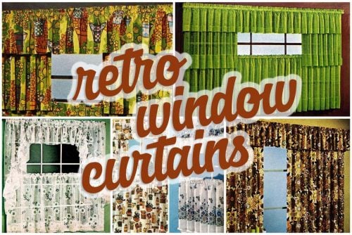 See 100+ short retro window curtains & cafe curtains that were ...