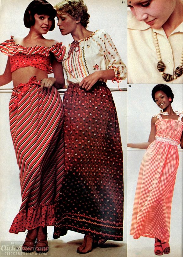 Authentic 70s-style clothes & accessories you can make yourself - Click ...