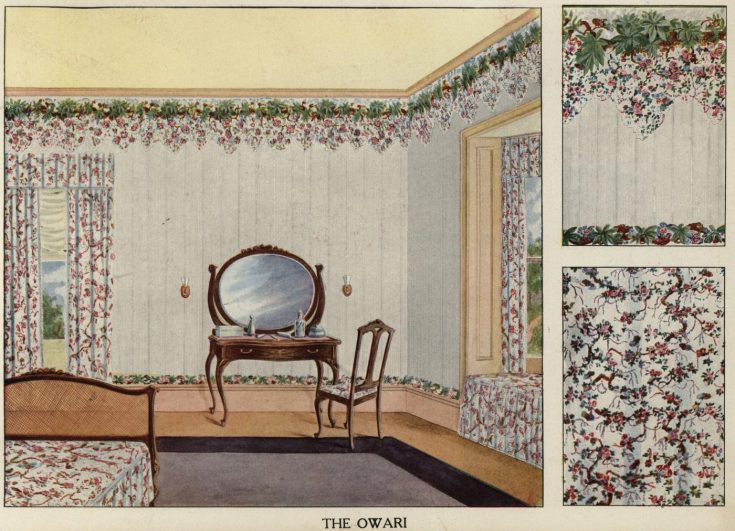 Vintage home wall decor from the 1910s, with 40 different room examples ...
