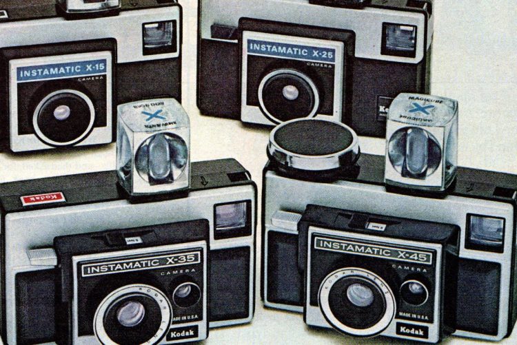 Vintage Instamatic cameras: The boxy, iconic cameras pretty much ...