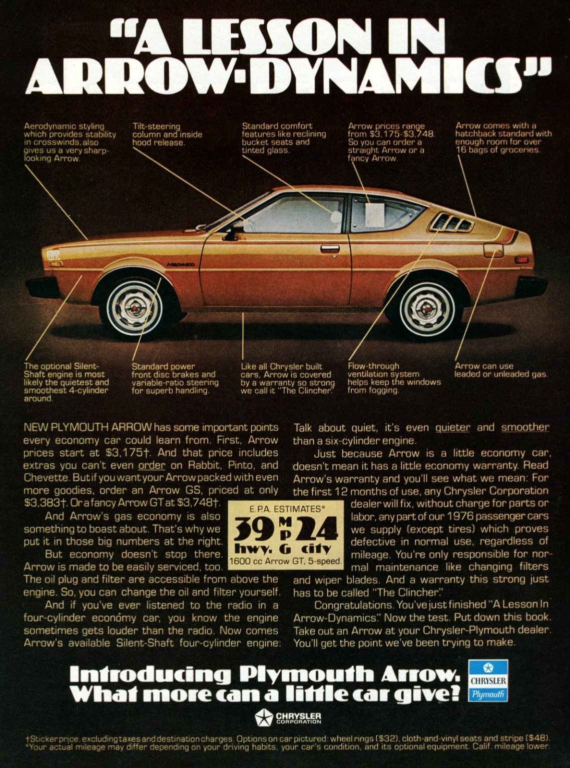Plymouth Arrow: See some of these classic 70s compact cars - Click ...