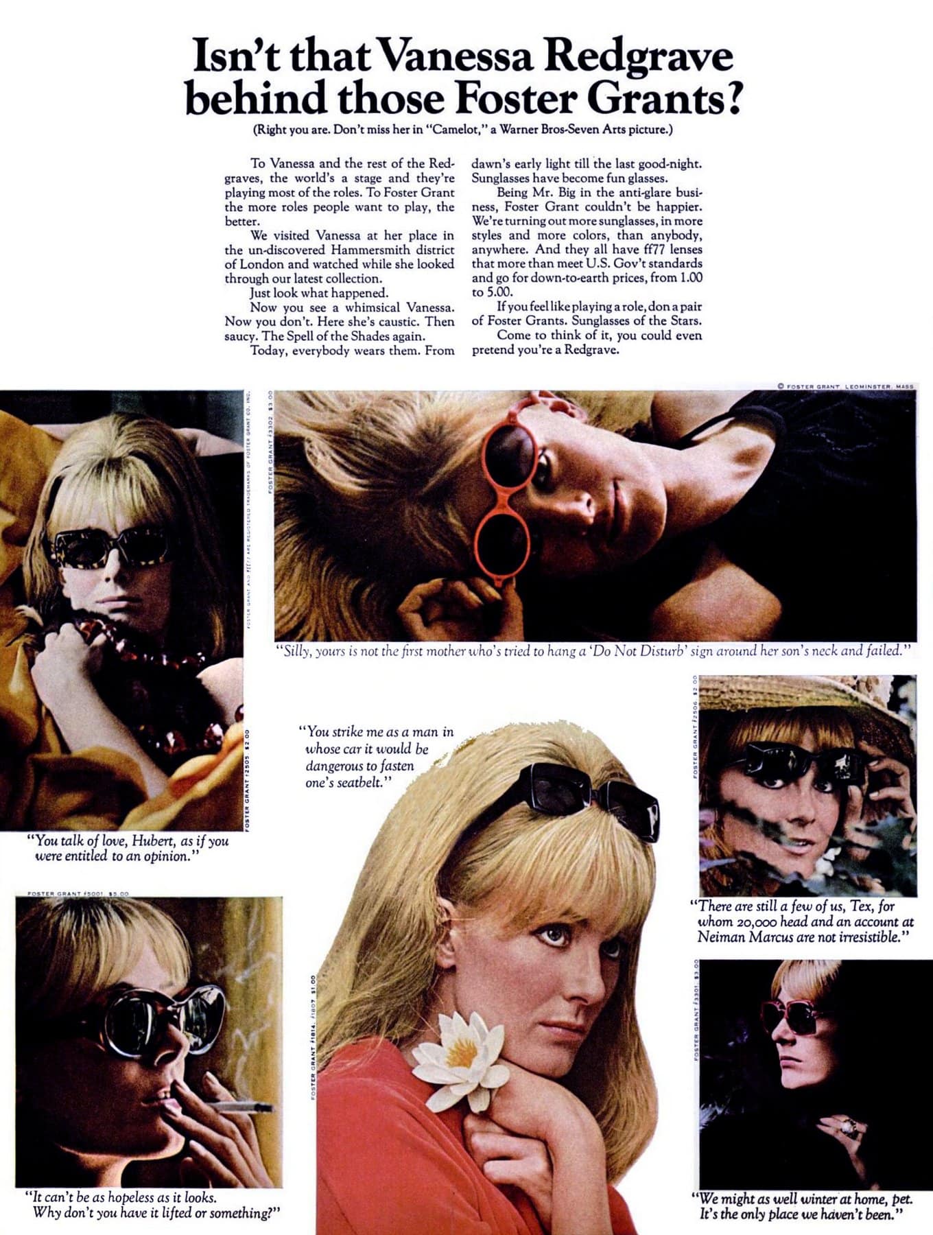 Who's behind those Foster Grants? See vintage sunglasses of the stars ...