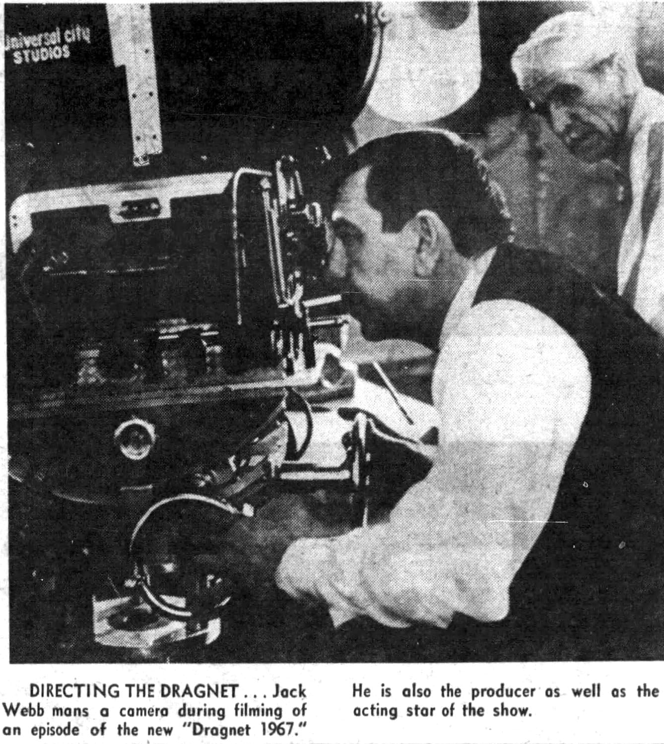 Dragnet: Jack Webb's popular 1950s police procedural (one of the first ...