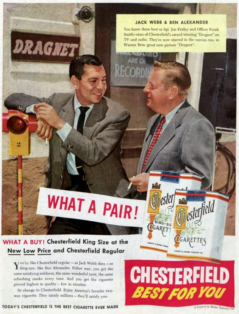 Dragnet: Jack Webb's popular 1950s police procedural (one of the first ...