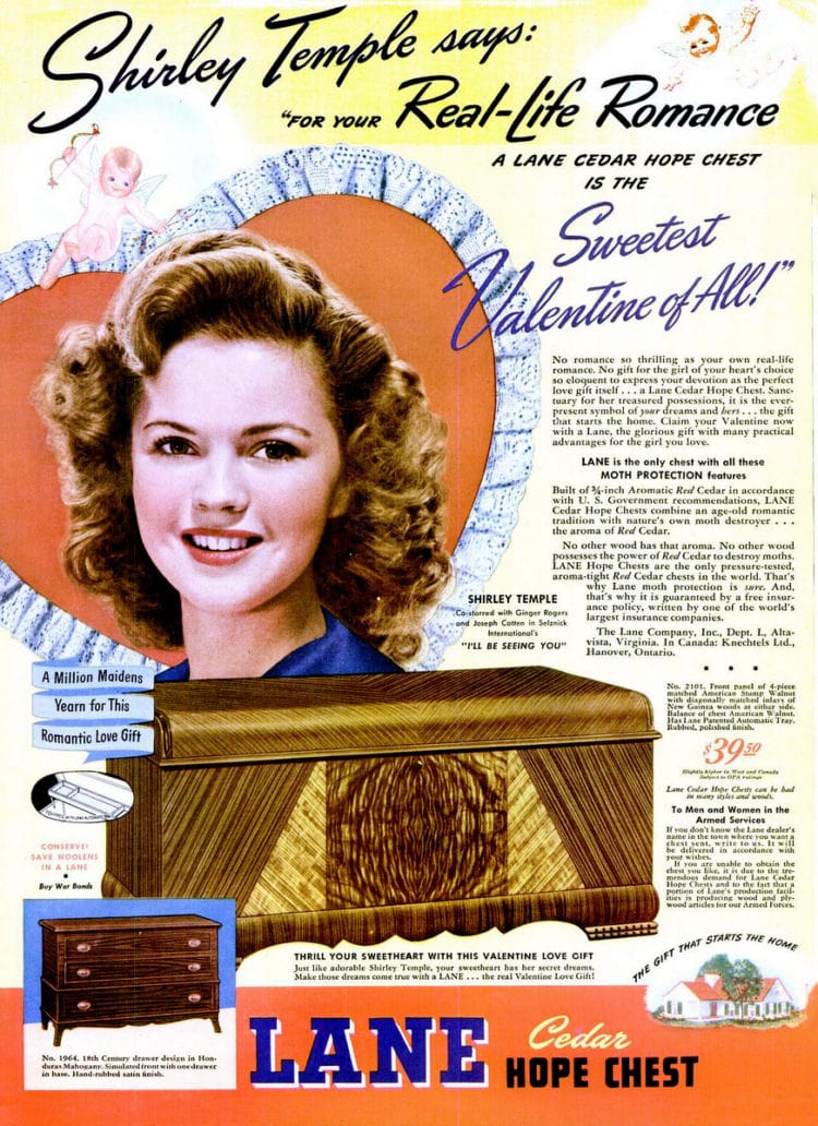 Remember when every girl wanted a Lane hope chest? See 20+ vintage hope ...