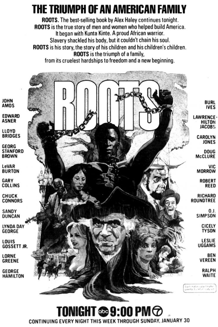 Alex Haley's 'Roots' came to life in 1977, and TV would never be the ...