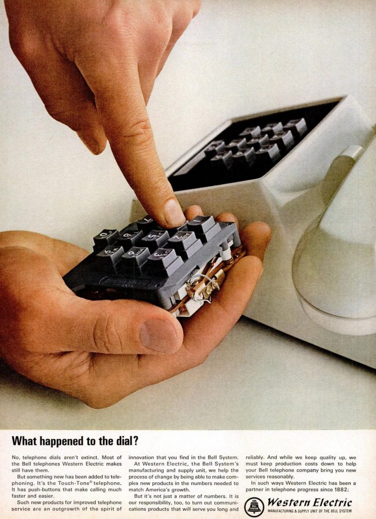 Vintage touch-tone phones: Tech's button breakthrough that ...
