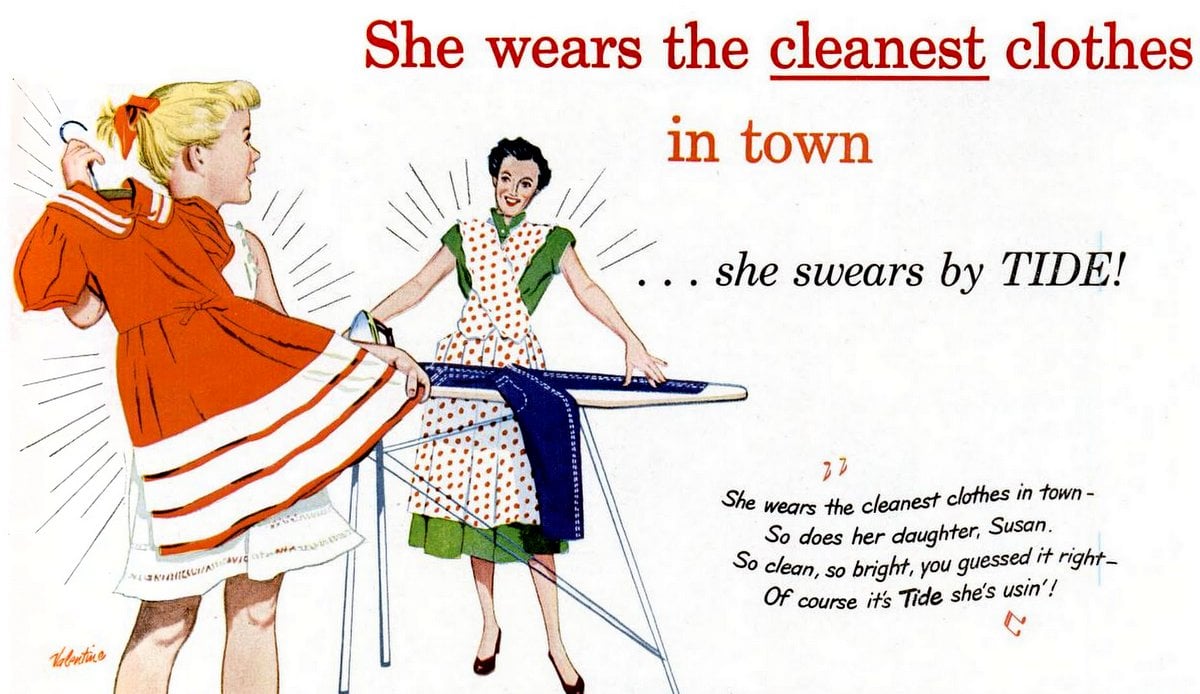 How to be a perfect ’50s housewife: Cleaning your home - Click Americana