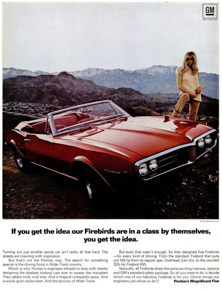 Vintage Pontiac car ads from the 1960s - Click Americana