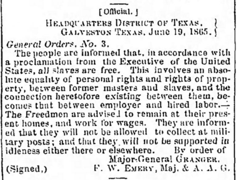 Juneteenth: What it means, and why it's still celebrated - Click Americana
