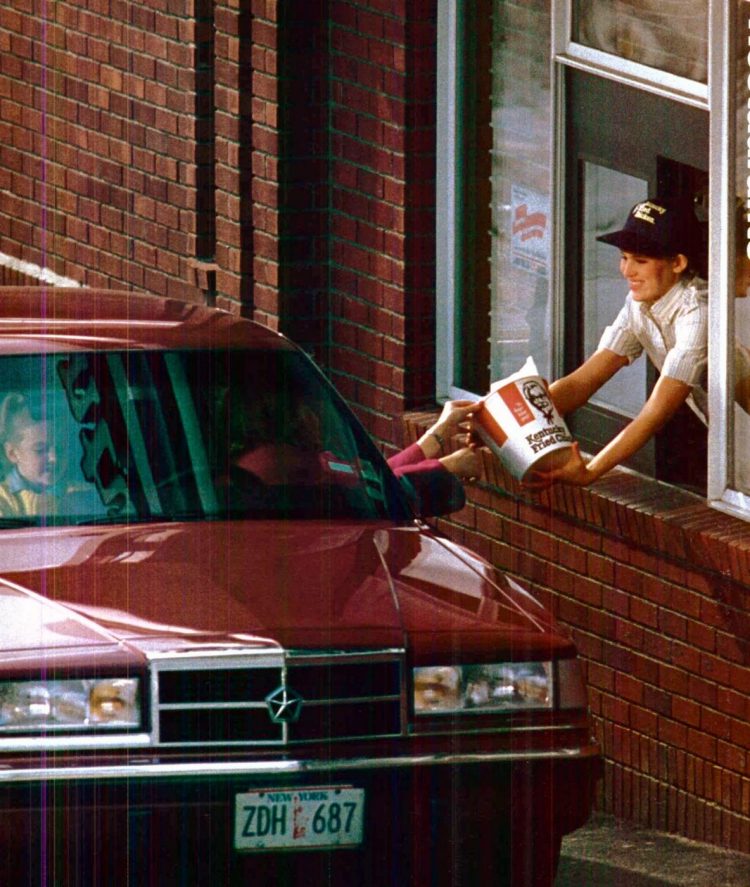 Vintage KFC: About Colonel Sanders & the Kentucky Fried Chicken fast ...