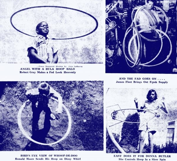 The '50s Hula Hoop fad gets millions twirling & whirling - plus tips on ...
