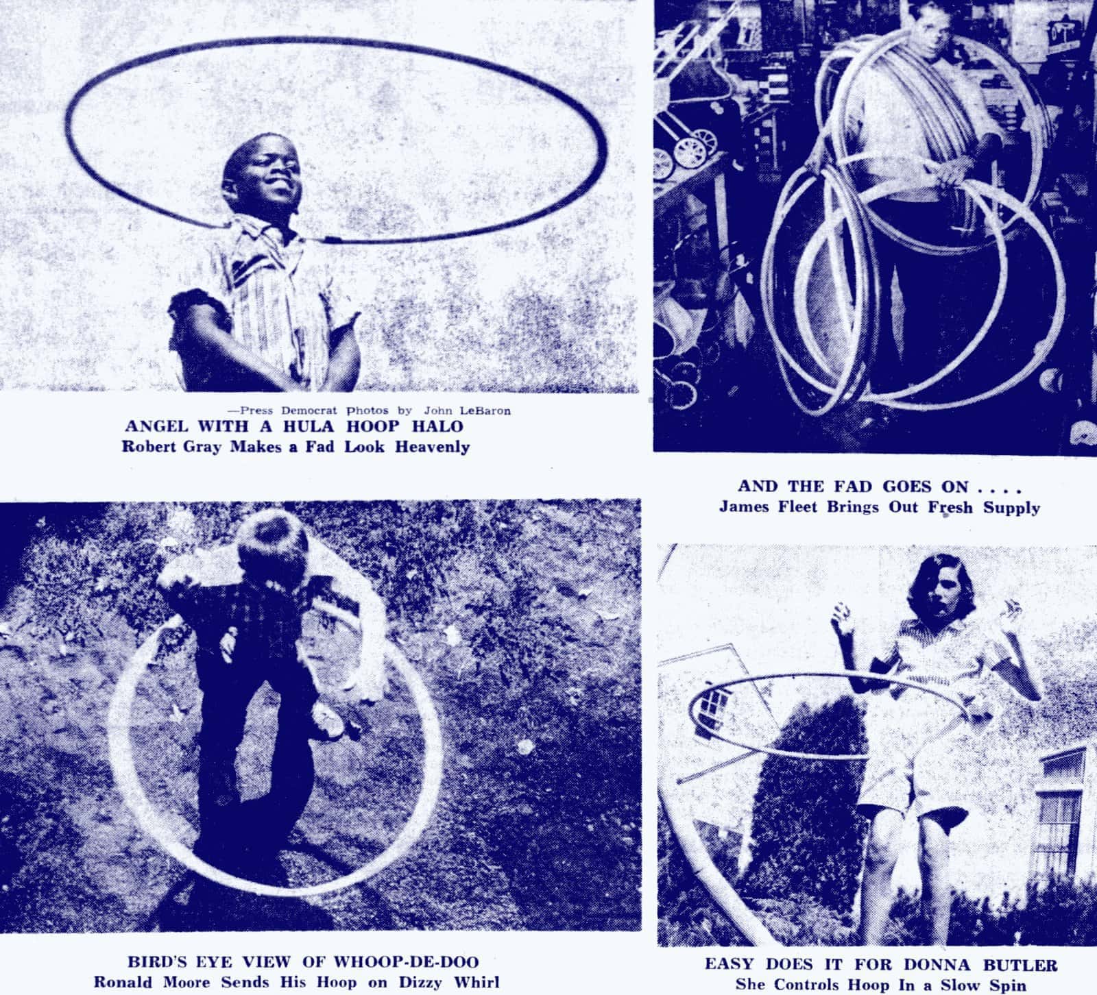 The '50s Hula Hoop fad gets millions twirling & whirling - plus tips on ...