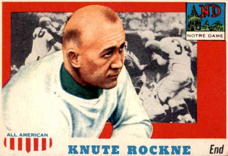 When Knute Rockne's plane crashed, the football legend died with 7 ...