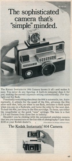 Vintage Instamatic cameras: The boxy, iconic cameras pretty much ...