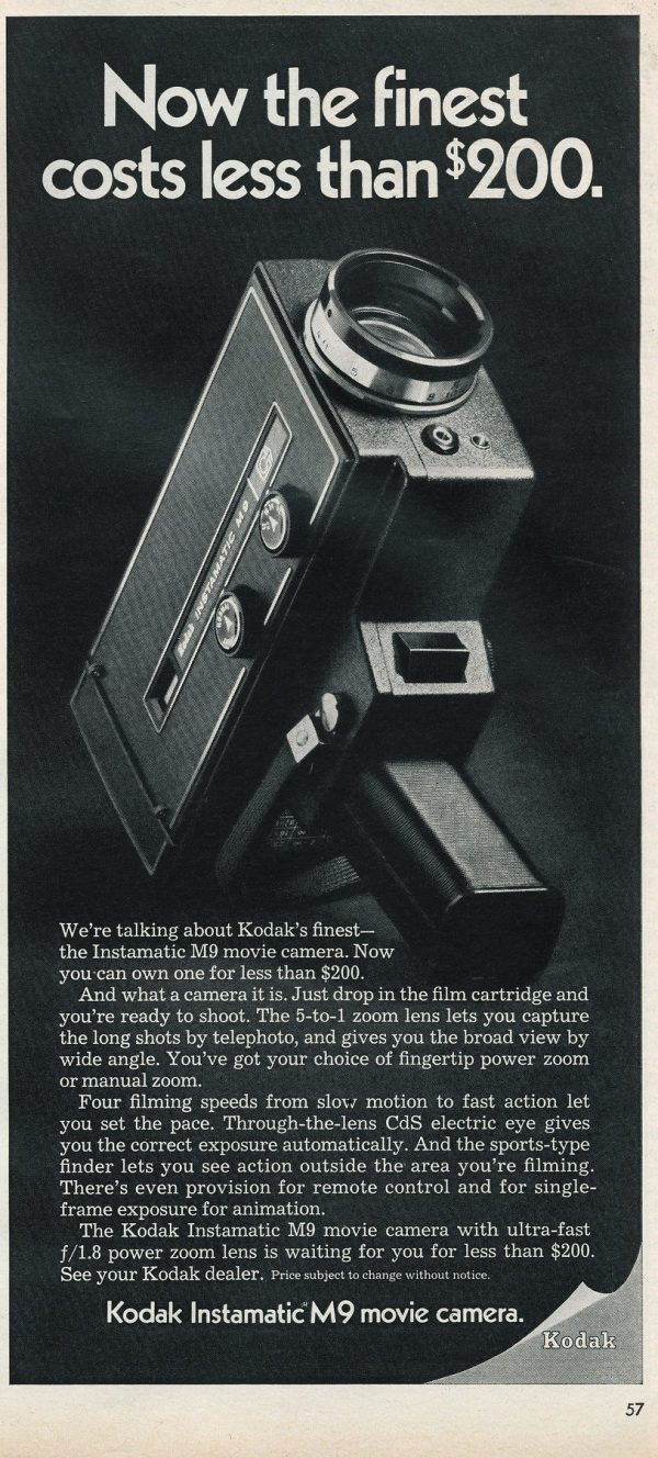 Vintage Kodak movie cameras for film: Brownies, Instamatics, Super 8 ...