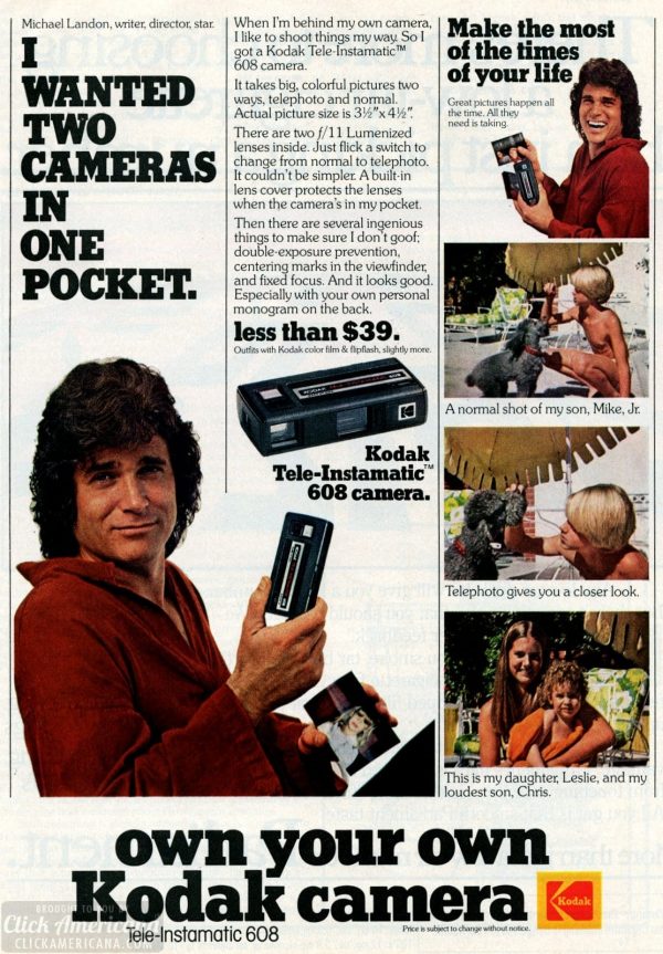 Vintage 110 cameras: The pocket cameras with small film cartridges that ...