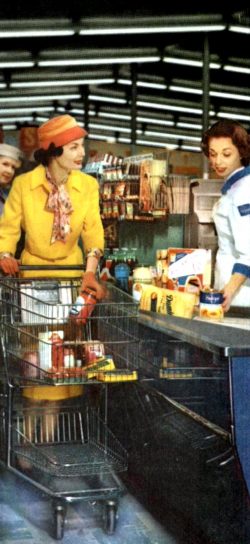 Inside vintage 1950s grocery stores & old-fashioned supermarkets ...