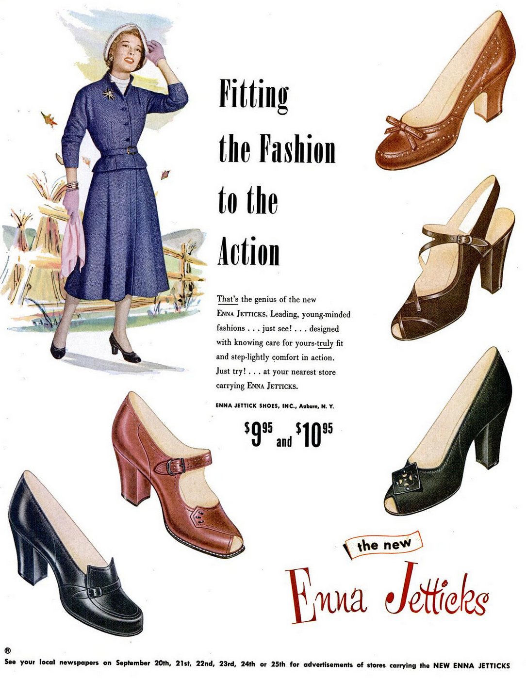 Gorgeous women's shoes from the 1940s: See stylish high-heeled vintage ...