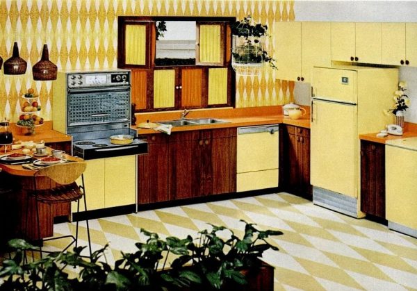 Six wonderful, workable kitchen designs from the 60s - Click Americana