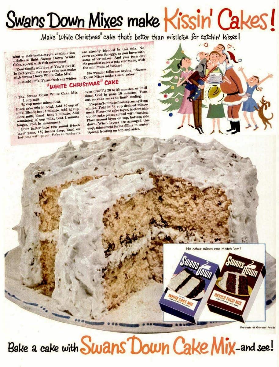 10 pretty vintage Christmas cake recipes - with holiday flavors like ...