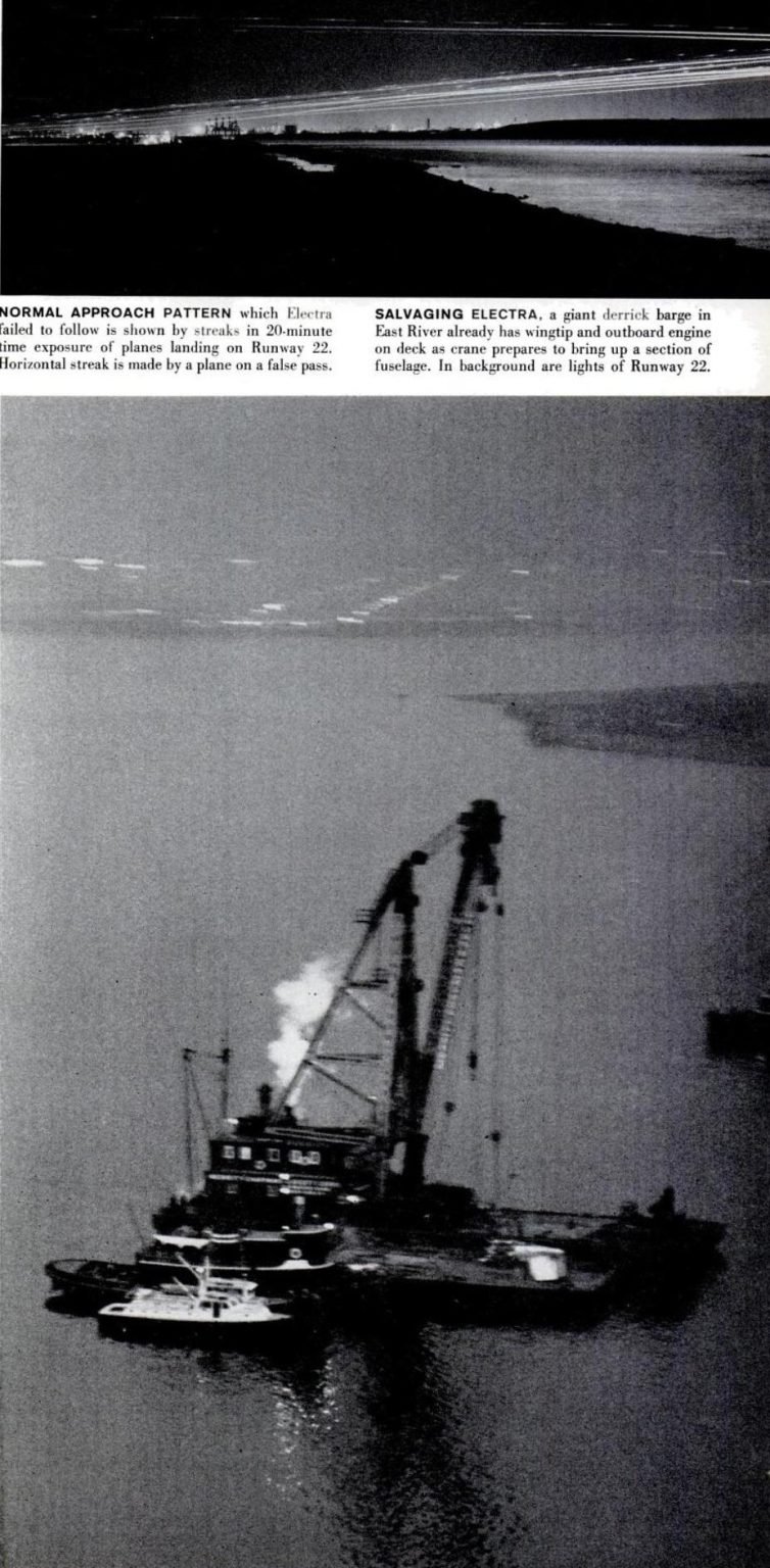 The Lockheed L-188 Electra prop-jet airplanes were high tech in the 50s ...