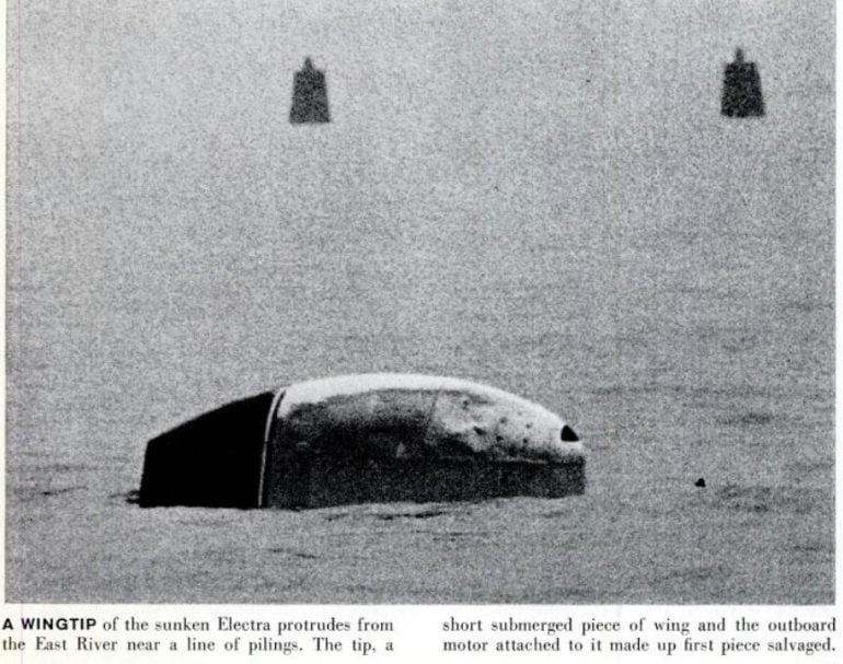 The Lockheed L-188 Electra prop-jet airplanes were high tech in the 50s ...