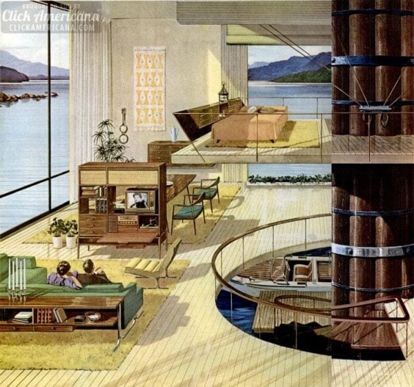 20 stunning space-age retro futuristic home concepts from the '60s ...