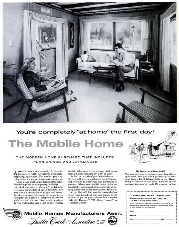 Mobile homes: See vintage models from the trailer trend of the 50s ...