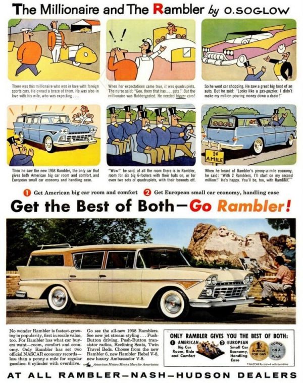 See these classic Rambler cars from the '50s - Click Americana