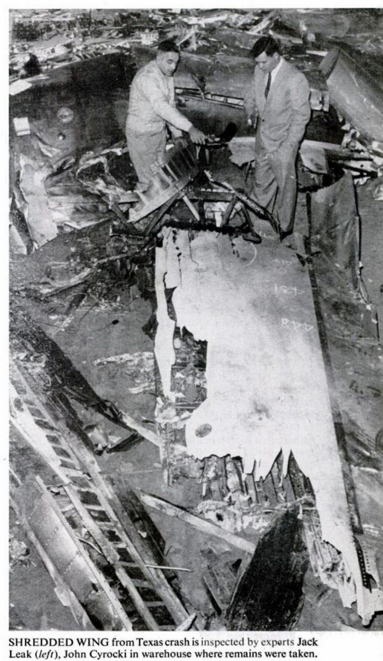 The Lockheed L-188 Electra prop-jet airplanes were high tech in the 50s ...