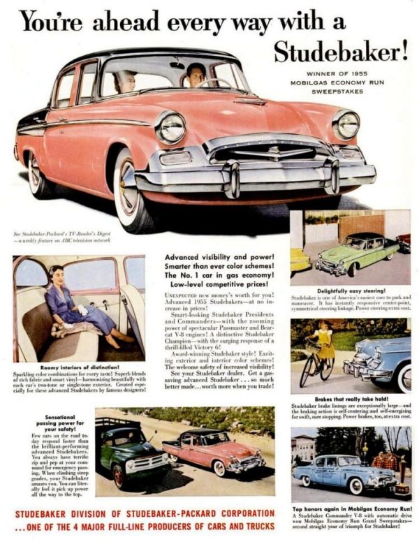 Look back at 20 classic 1950s Studebaker cars, inside & out - Click ...